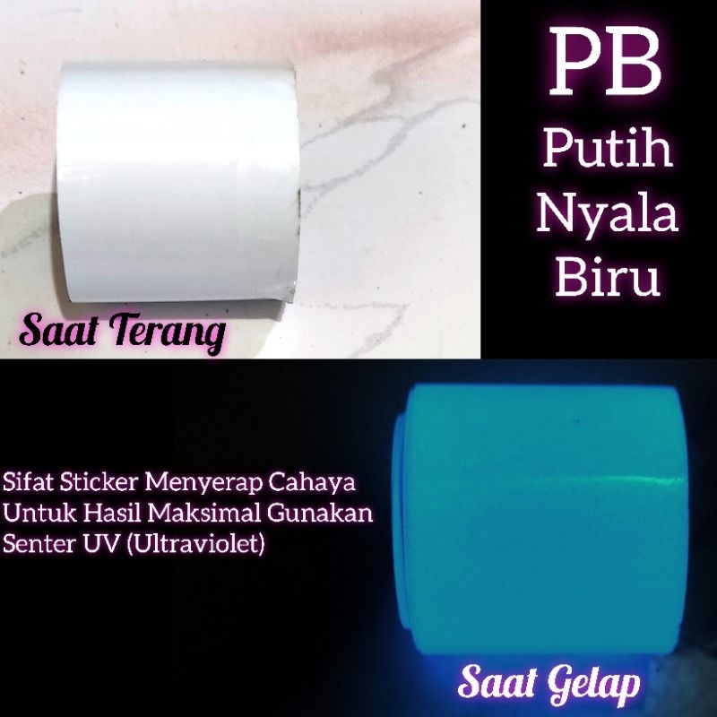 Jual Isolasi menyala dalam gelap Sticker Glow In The Dark Metal Jig ...