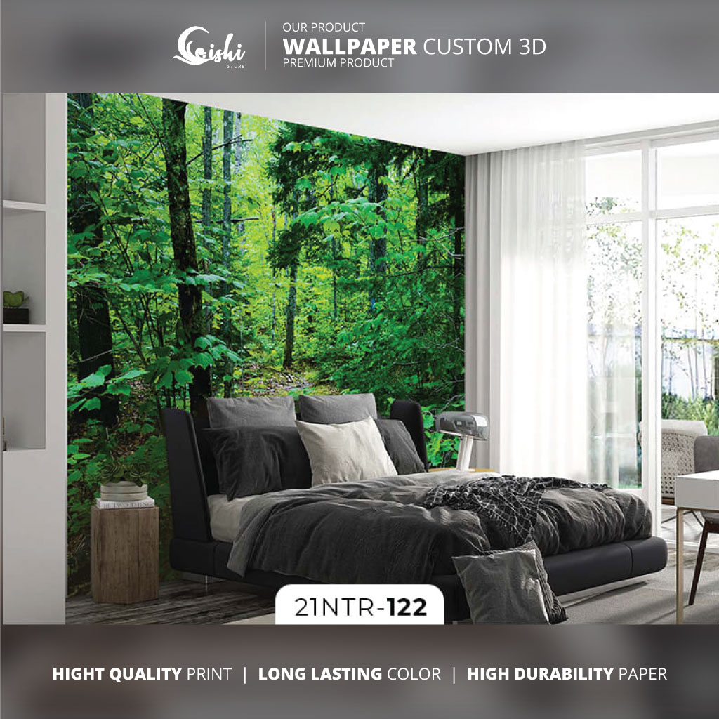 Jual Wallpaper Custom Kamar Tidur | Gambar Hutan dan Pemandangan Alam 1 ...