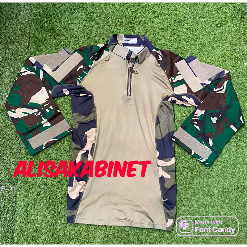Jual Baju BDU Combat Dryfit Loreng Jatah TNI AD | Shopee Indonesia