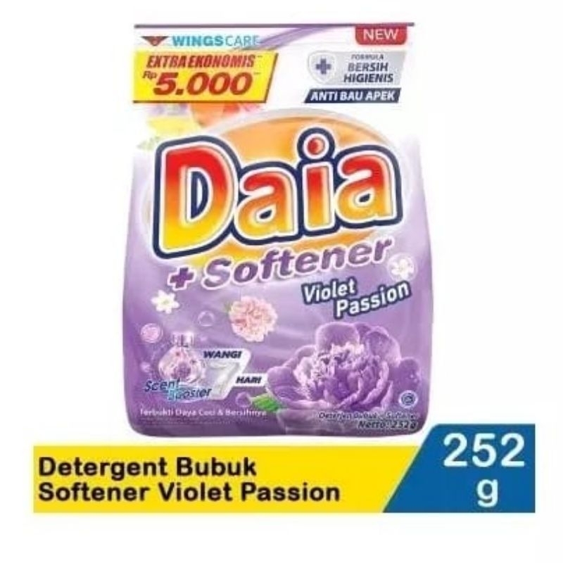 Jual DAIA Detergen Bubuk Putih 4Kg (SUPER BESAR) | Shopee Indonesia