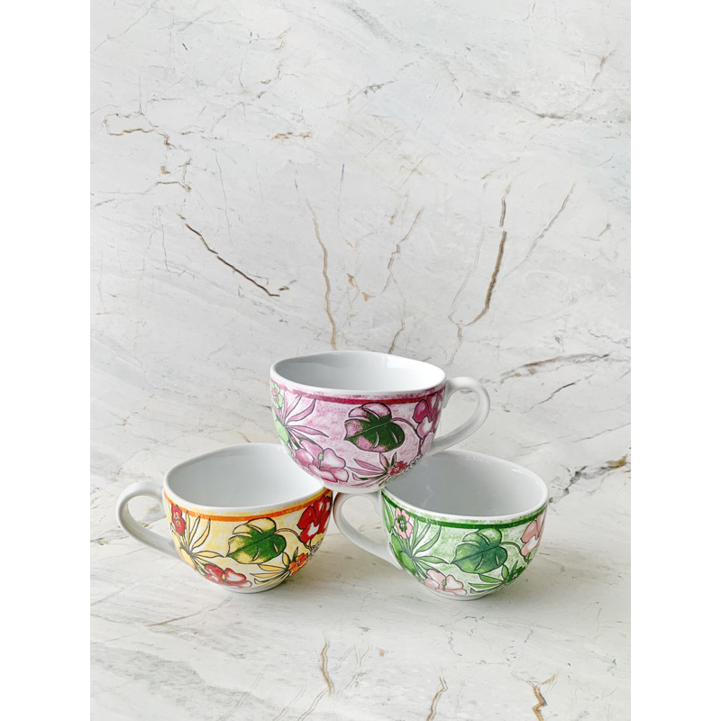 Jual Botanical Jumbo Cup Set | Shopee Indonesia