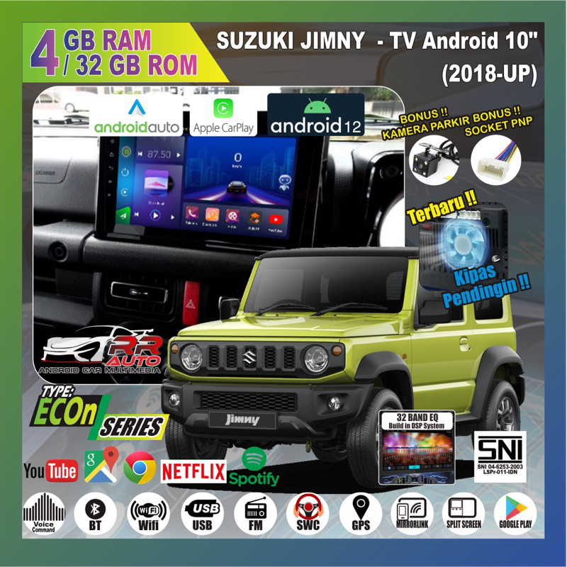 Jual Suzuki Jimny 2018& UP | 4GB+32GB Headunit Tape mobil Android 12,2 ...
