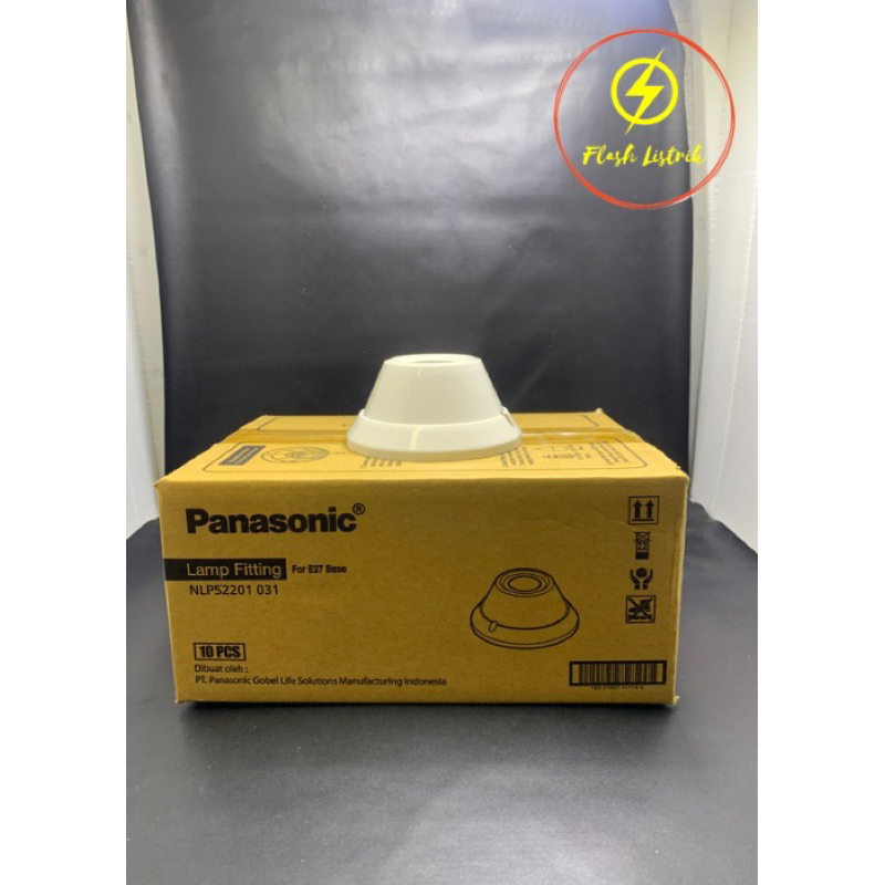 Jual [Panasonic] Fitting Plafon Bulat NLP52201 Panasonic Fiting Plafon ...