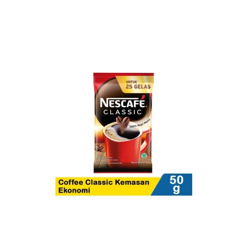 Jual Nescafe kopi classic kemasan ekonomis 45g | Shopee Indonesia