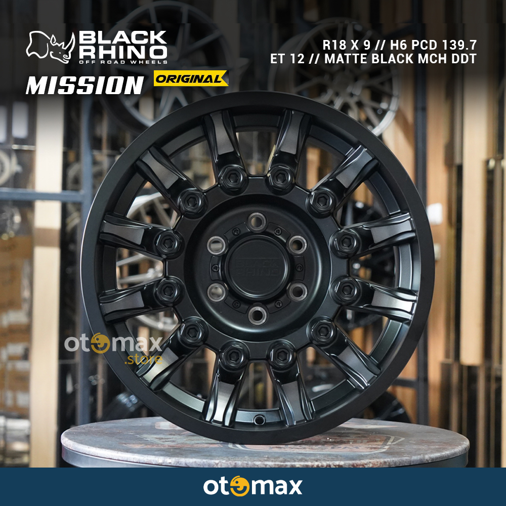 Jual Velg Mobil Black Rhino Mission Original Ring 18 MBMDT | Shopee ...
