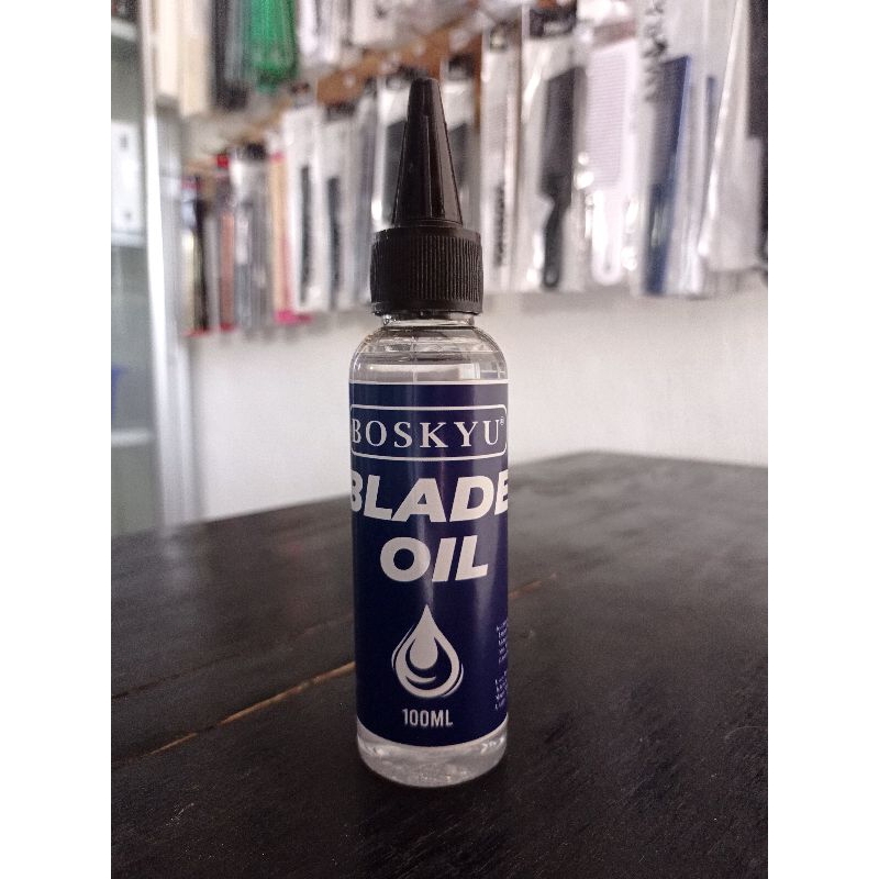 Jual Boskyu Blade Oil minyak pelumas mesin cukur oil clipper | Shopee ...