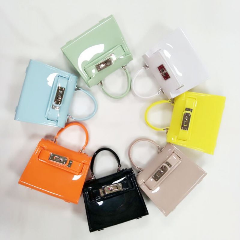 Jual Tas Jelly Glossy Mini Wanita | Shopee Indonesia