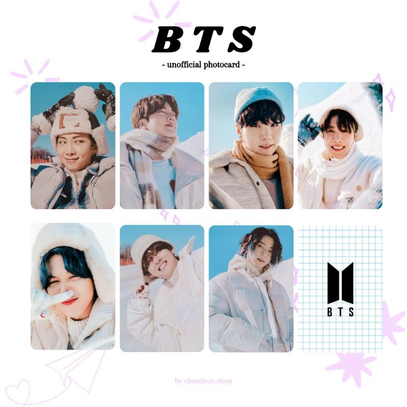 Jual BTS PHOTOCARD WINTER PACKAGE 2021 EDITION |UNOFFICIAL KPOP MERCH ...