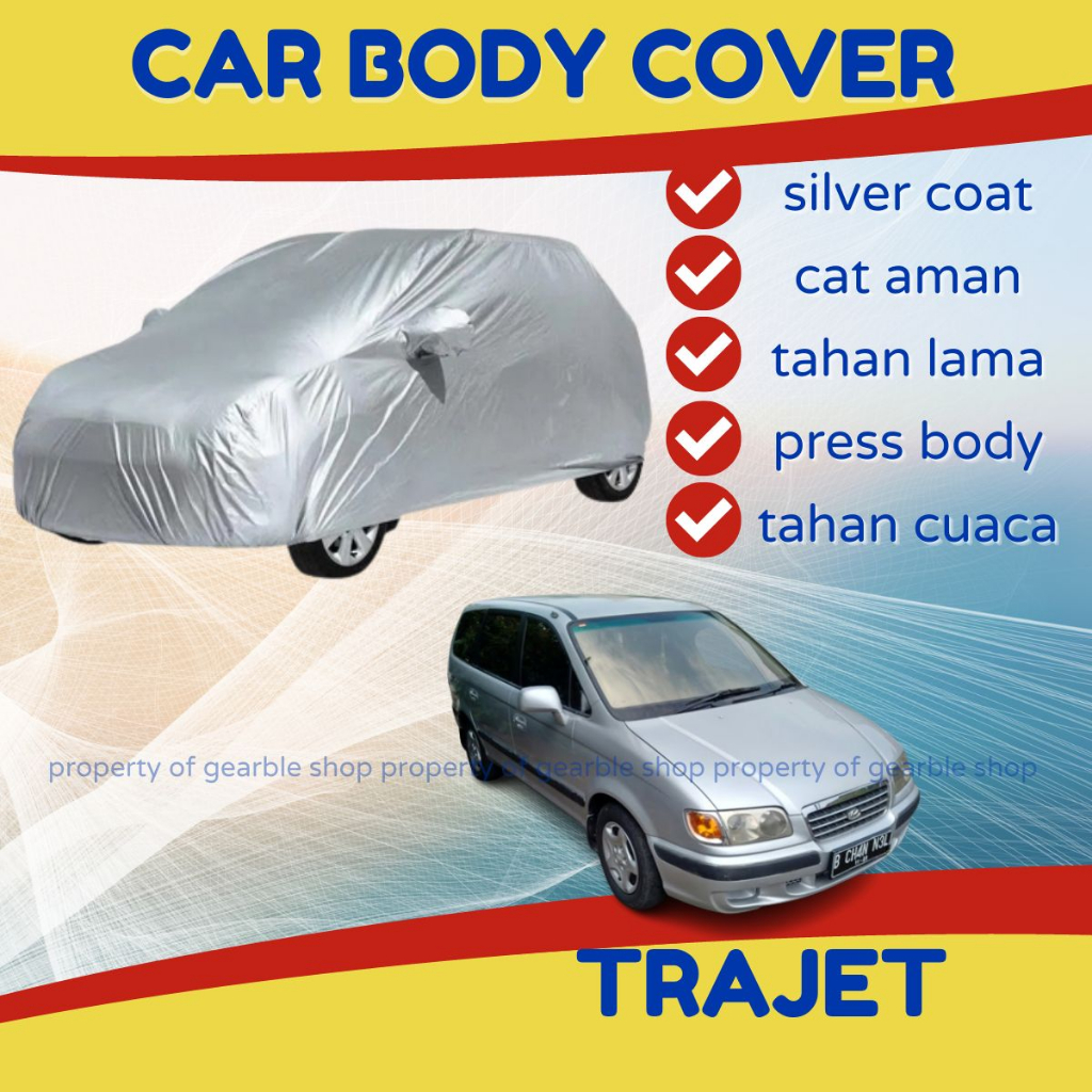 Jual Sarung Body Cover Mobil Trajet Penutup Selimut Mantel Hyundai ...