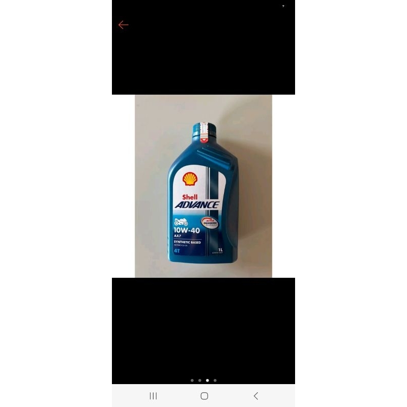 Jual Shell Advance AX7 4T 10W/40 1000 ML OIL 1L | Shopee Indonesia