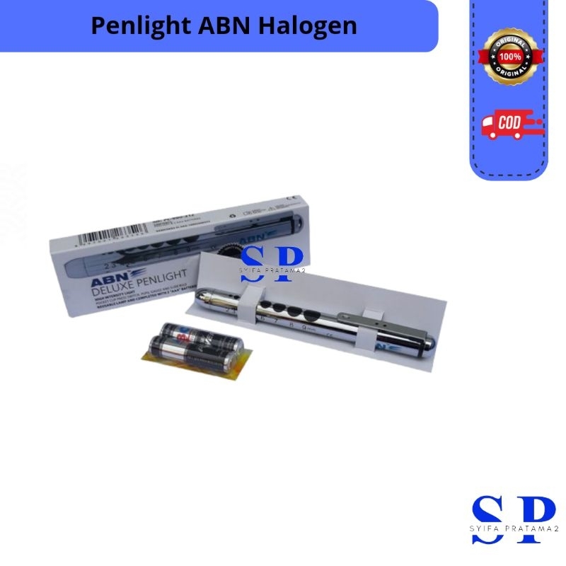 Jual Alat Medis Penlight ABN Deluxe Senter Nyala Kuning | Shopee Indonesia