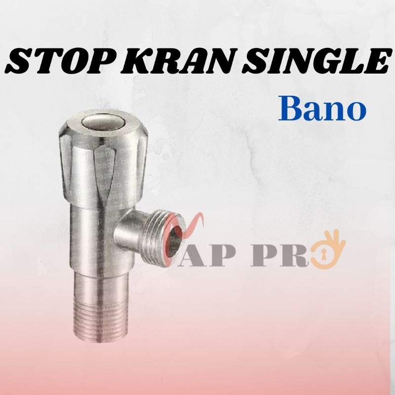 Jual Stop Kran BANO SINGLE 26 SS Stop Keran | Shopee Indonesia