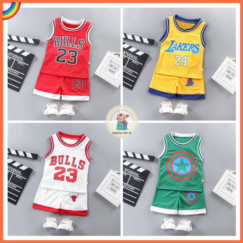 Jual Jersey Premium Anak / Jersey Basket anak / Baju basket anak untuk ...