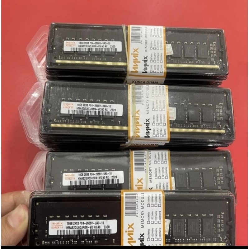 Jual MEMORY PC DDR4 16GB 2666MHZ HYNIX (LONGDIM) | Shopee Indonesia