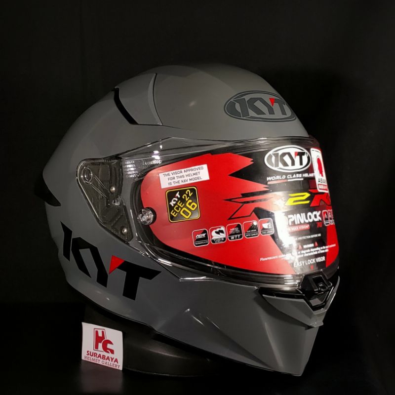 Jual KYT R2R Pro Graphic / Solid Classic | Shopee Indonesia