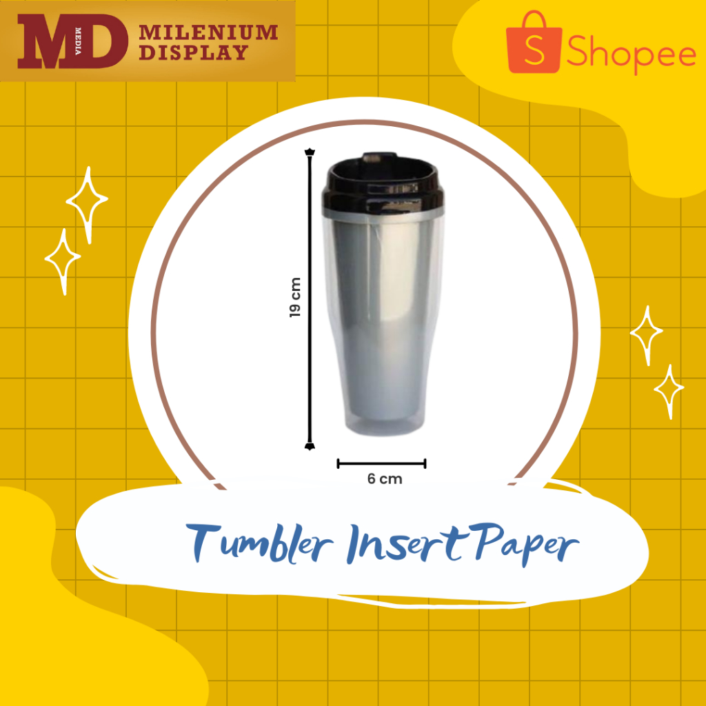 Jual Tumbler insert paper | Shopee Indonesia