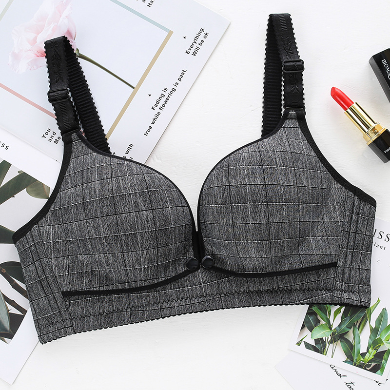 Jual Bra Menyusui Kancing Depan Tanpa Kawat Seamless Pakaian Dalam ...