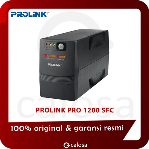 Jual UPS PROLINK PRO 1200 SFC WITH USB 3 Step AVR Universal Socket 840 ...