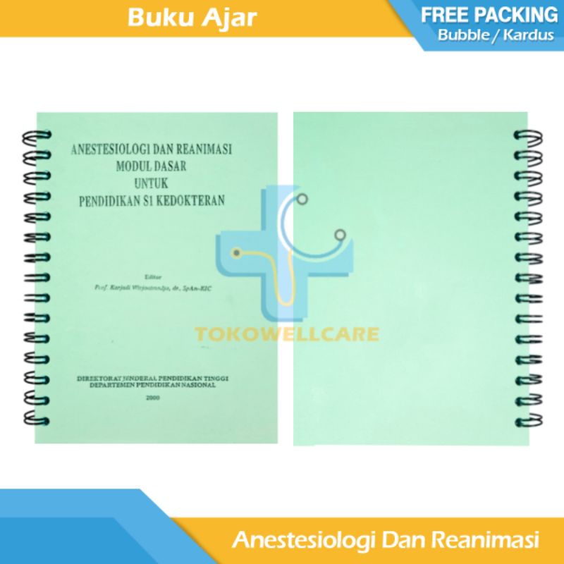 Jual Buku Kedokteran Anestesiologi dan Reanimasi Modul Dasar S1 ...