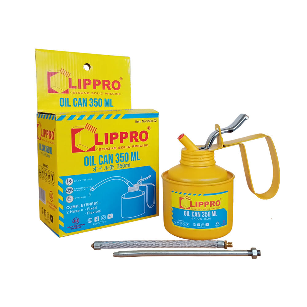 Jual LIPPRO Oil Can 350ml / Botol Oli / Pompa Oli | Shopee Indonesia