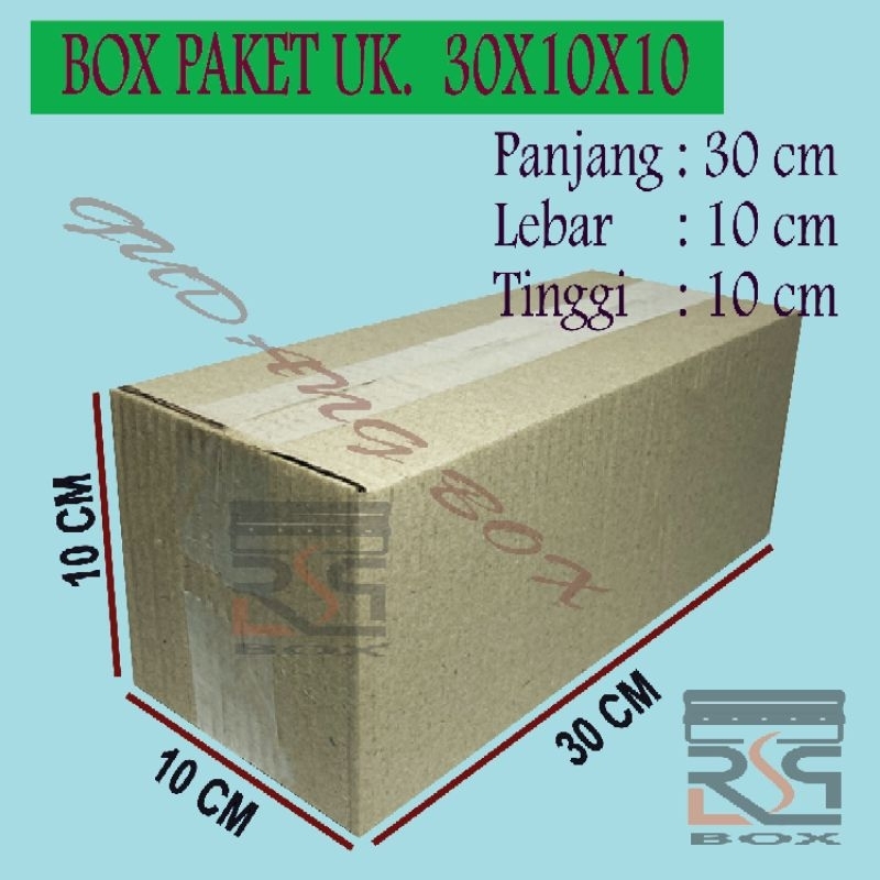 Jual Kardus packing uk 30x10x10 cm Box murah packaging online kardus ...