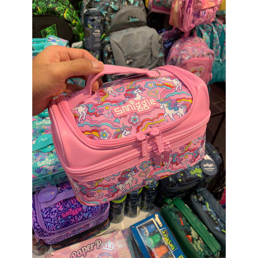 Jual SMIGGLE WILD SIDE LUNCHBAG DOUBLE DECK UNICORN - TAS BEKAL SMIGGLE ...
