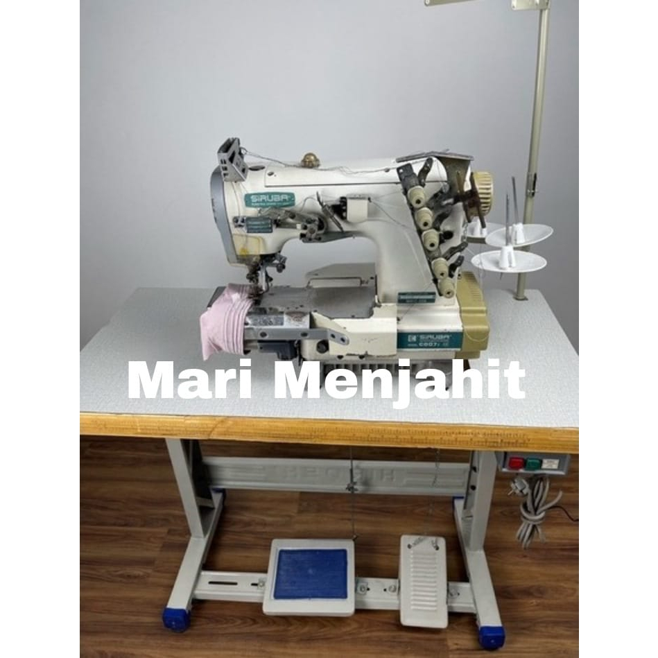 Jual Mesin Jahit Kam Industrial Siruba C007J/CRL(Kamput Sewing Machine ...