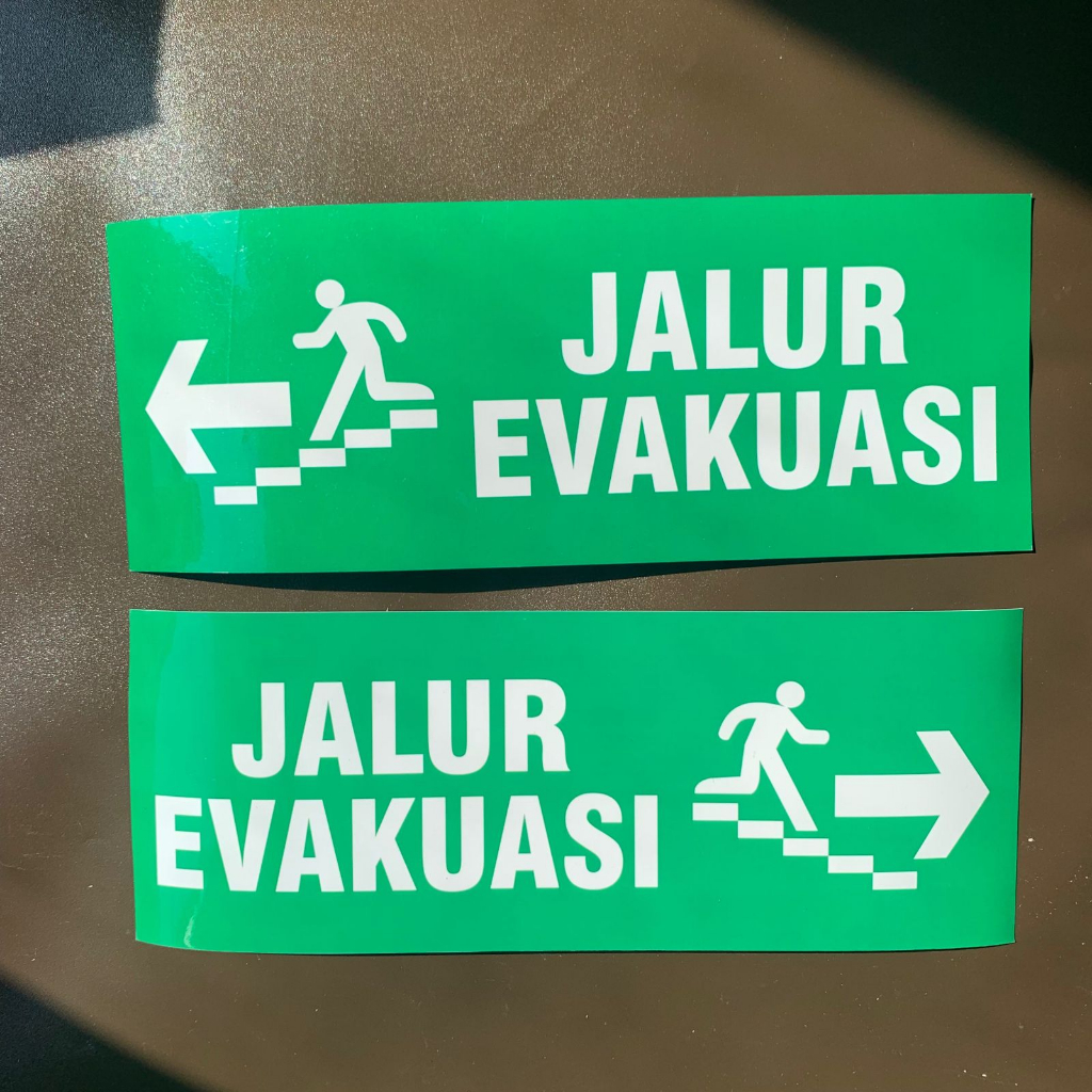 Jual Stiker Jalur Evakuasi Tangga | Jalur Evakuasi Tangga Kanan Kiri ... Jual Stiker Jalur Evakuasi Tangga | Jalur Evakuasi Tangga Kanan Kiri ...