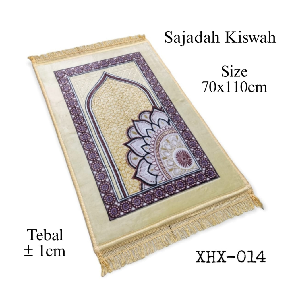 Jual [COD] SAJADAH TEBAL KISWAH TURKI SAJADAH PREMIUM SAJADAH NYAMAN ...