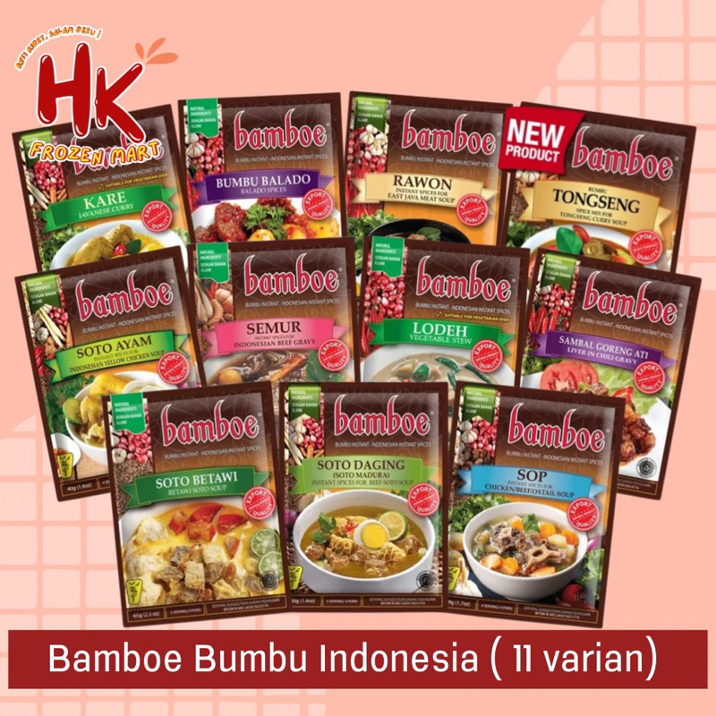 Jual Bamboe Rendang Balado Rawon Tongseng Semur Goreng Hati Sop Soto ...