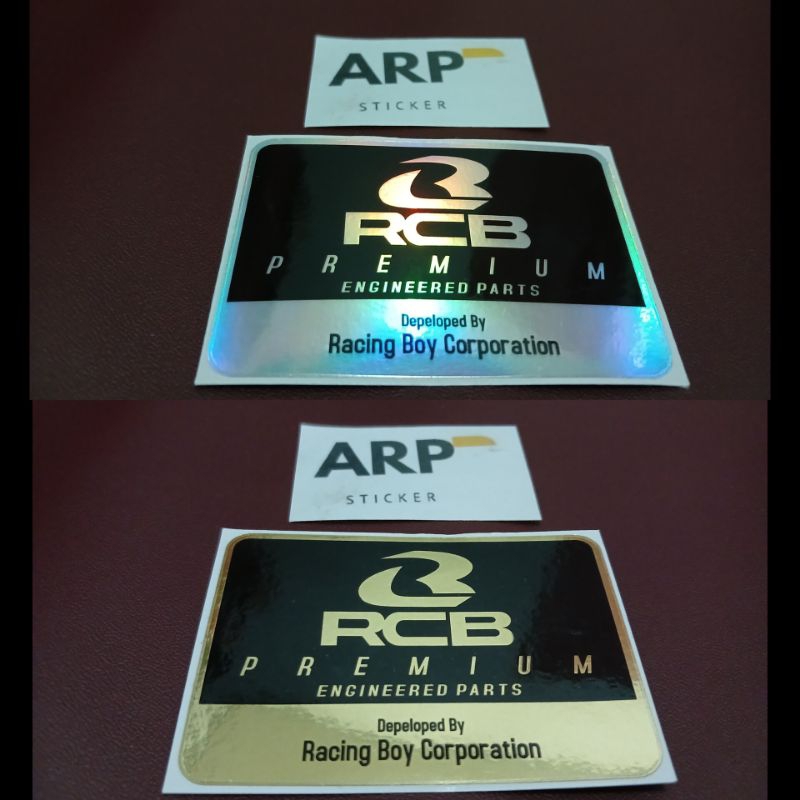 Jual STICKER STIKER RCB PREMIUM GOLD | Shopee Indonesia