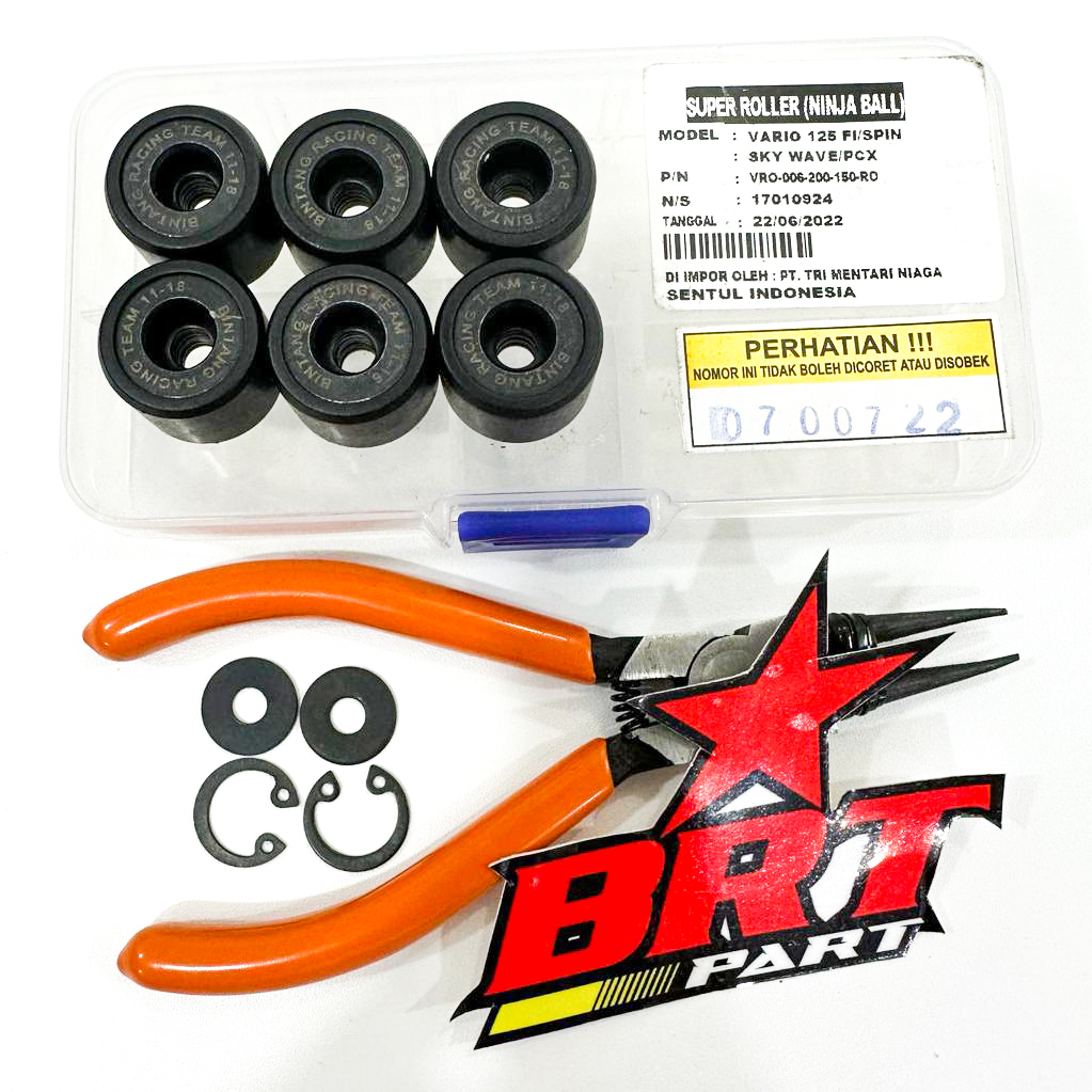 Jual ROLLER BRT NINJA BALL VARIO 150 VARIO 125 ADV 150 GENIO BEAT ...