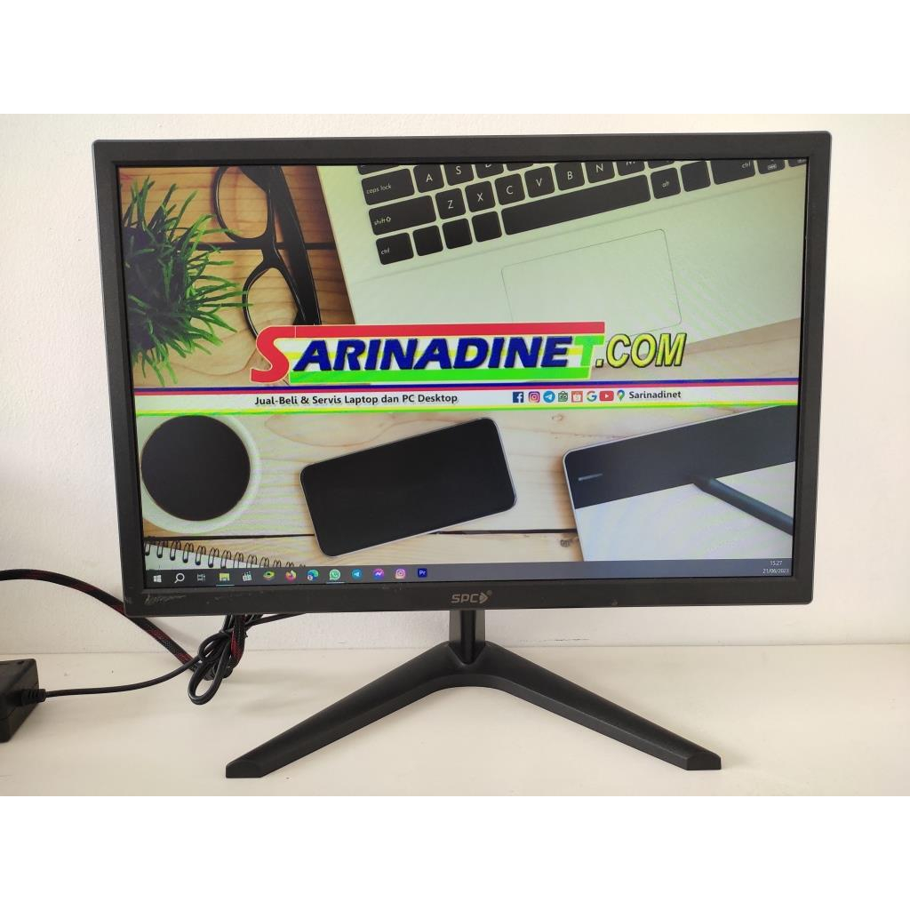 Jual Monitor PC LCD SPC SM 19HD+ 1440x900 Glare Glossy 2022 Jan ...