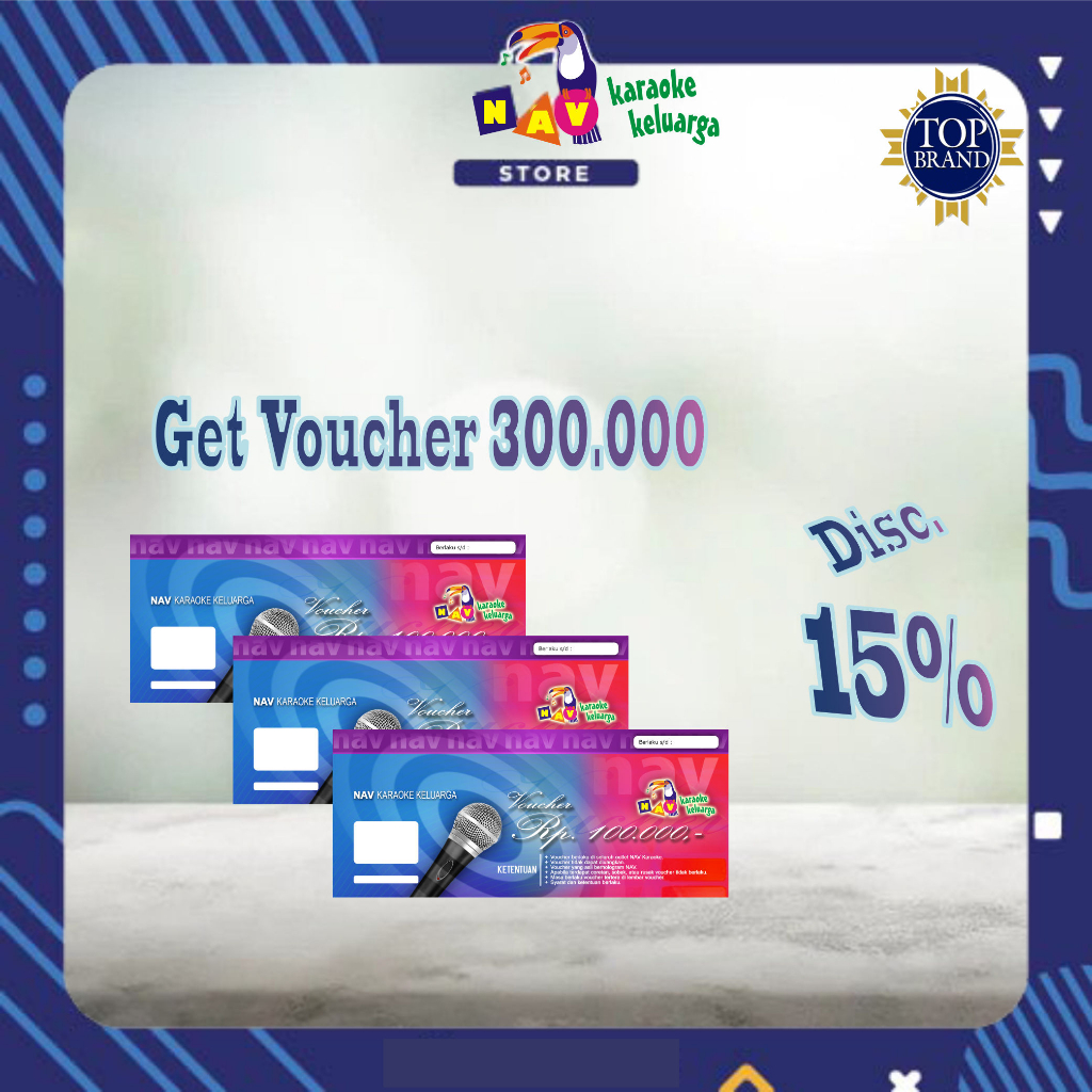Jual Voucher NAV Karaoke 300K | Shopee Indonesia