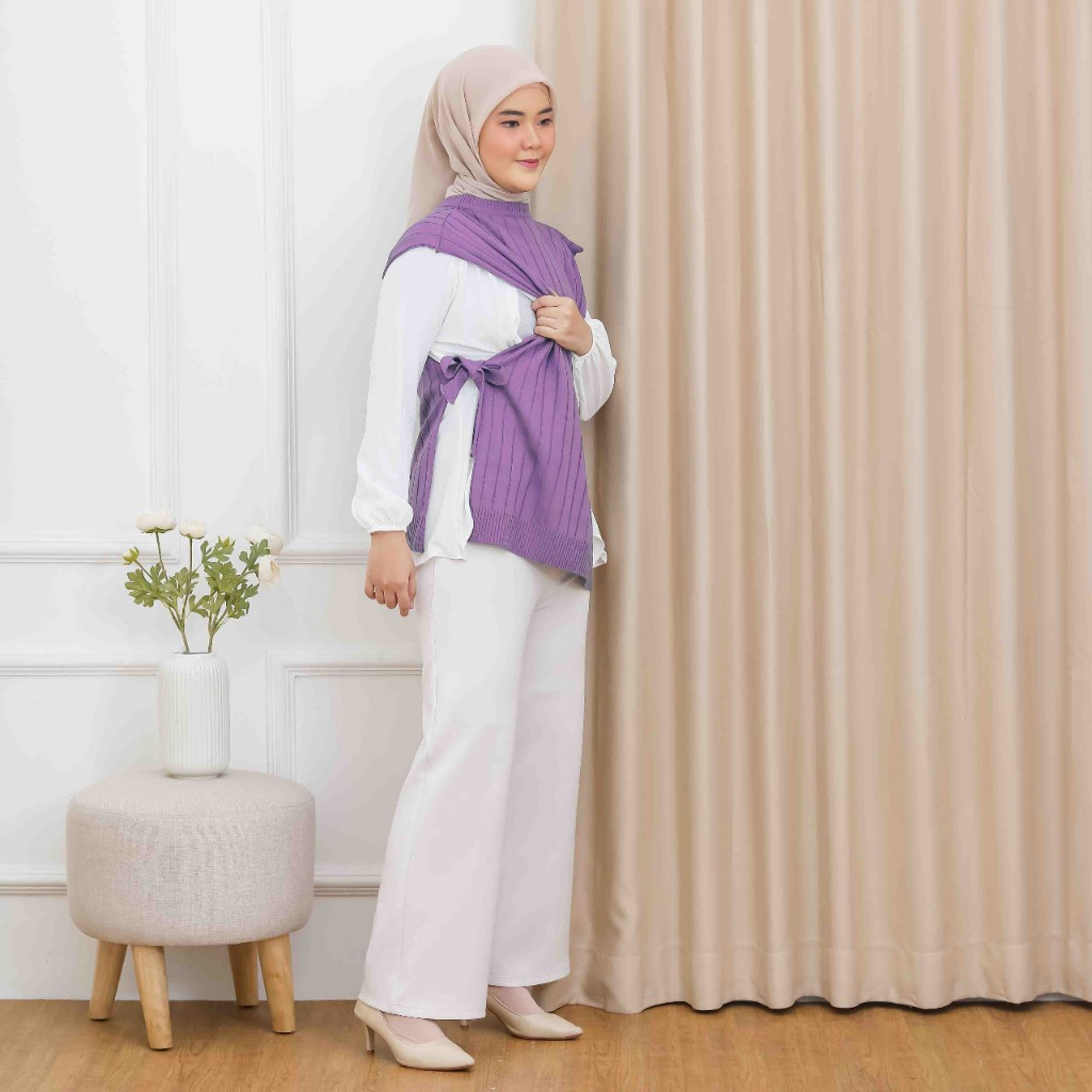 Jual MARY - Nursingwear Vest Rajut Blouse Tunik Knit Menyusui Atasan ...