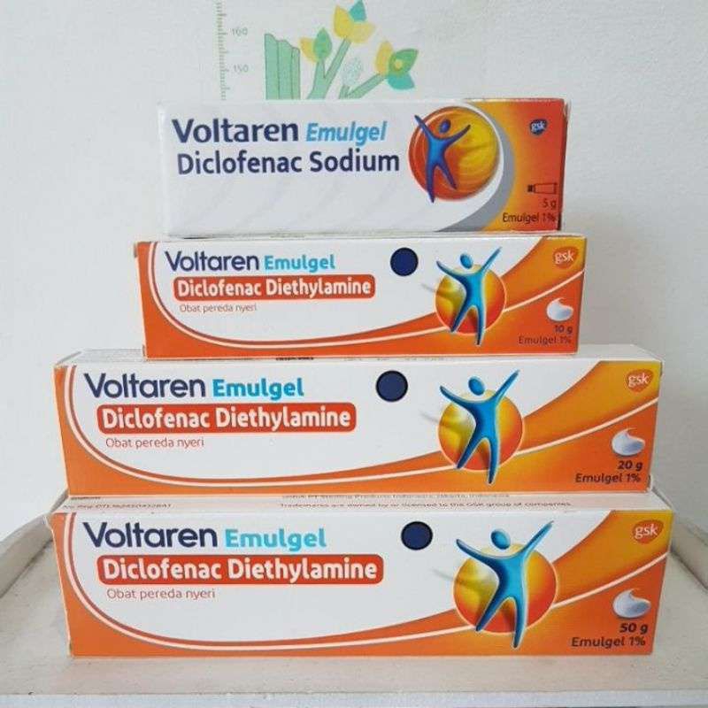Jual VOLTAREN EMULGEL 5 GRAM 10 GRAM 20 GRAM 50 GRAM VOLTAREN GEL | Shopee Indonesia