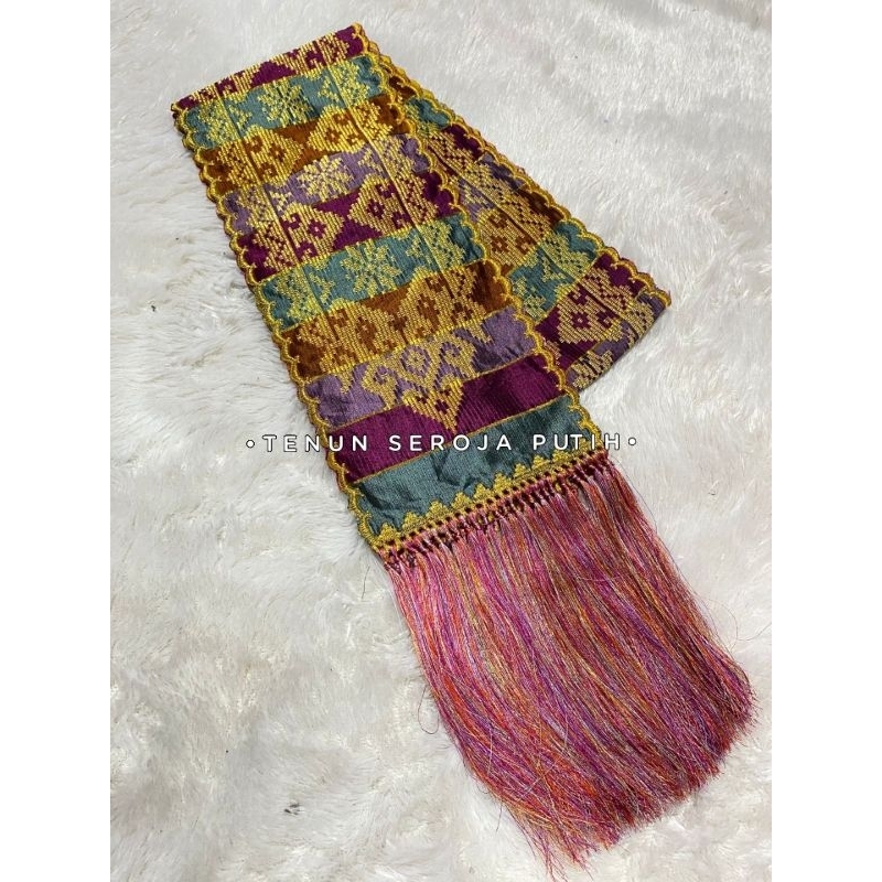 Jual selendang tenun bengkalis riau | Shopee Indonesia