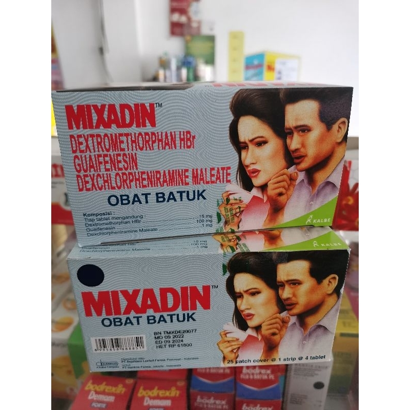 Jual Mixadin tablet 4 TABLET obat batuk | Shopee Indonesia