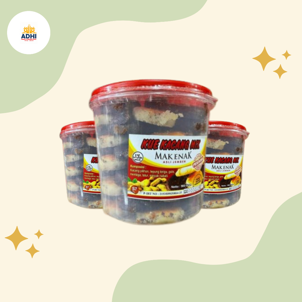 Jual MAK ENAK KUE KACANG MIX 900GR | Shopee Indonesia