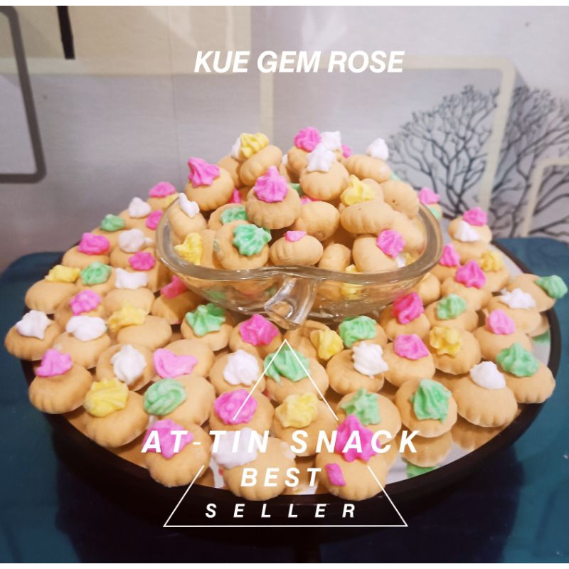 Jual Gem Rose Biskuit/kue kancing/biskuit jadul | Shopee Indonesia