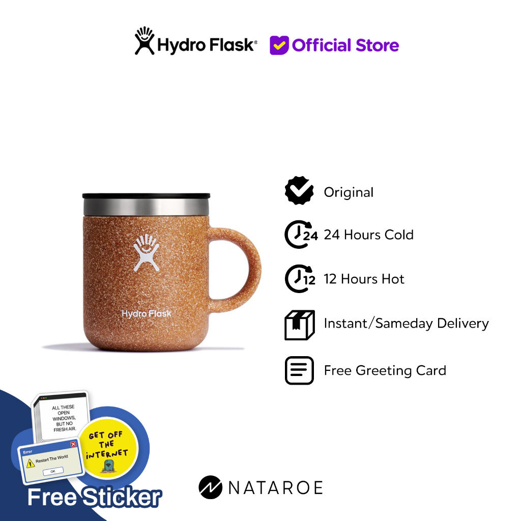 Jual Hydro Flask Mug 6oz - Bark | Shopee Indonesia