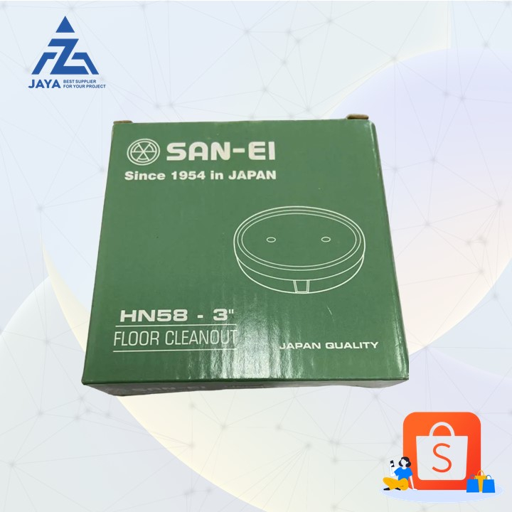 Jual Clean Out SAN-EI HN58 3" Inchi Stainless Steel | Shopee Indonesia