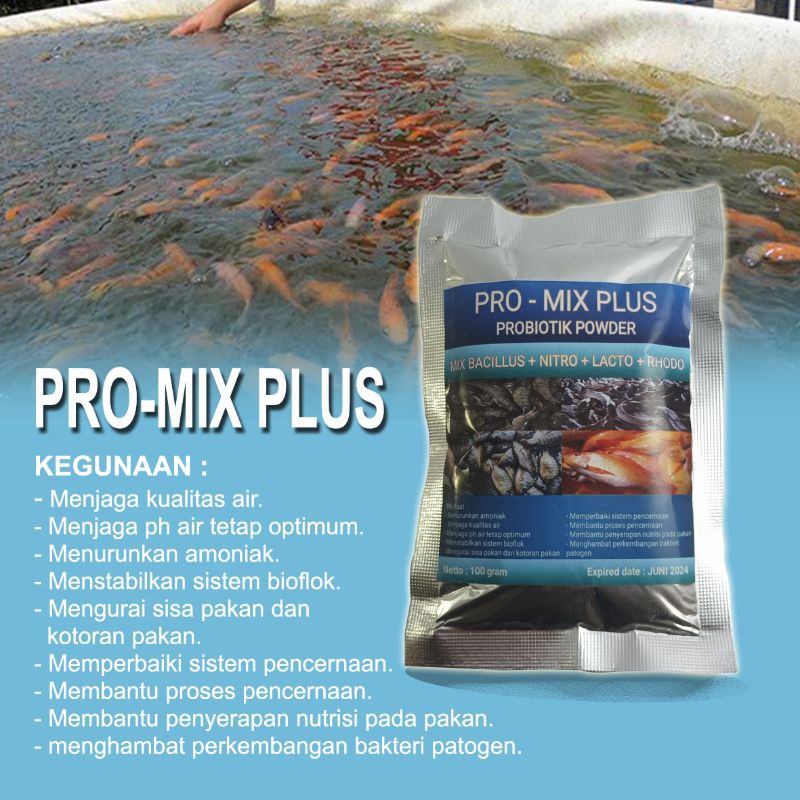 Jual probiotik promix plus probiotik starter kolam bioflok ikan ...