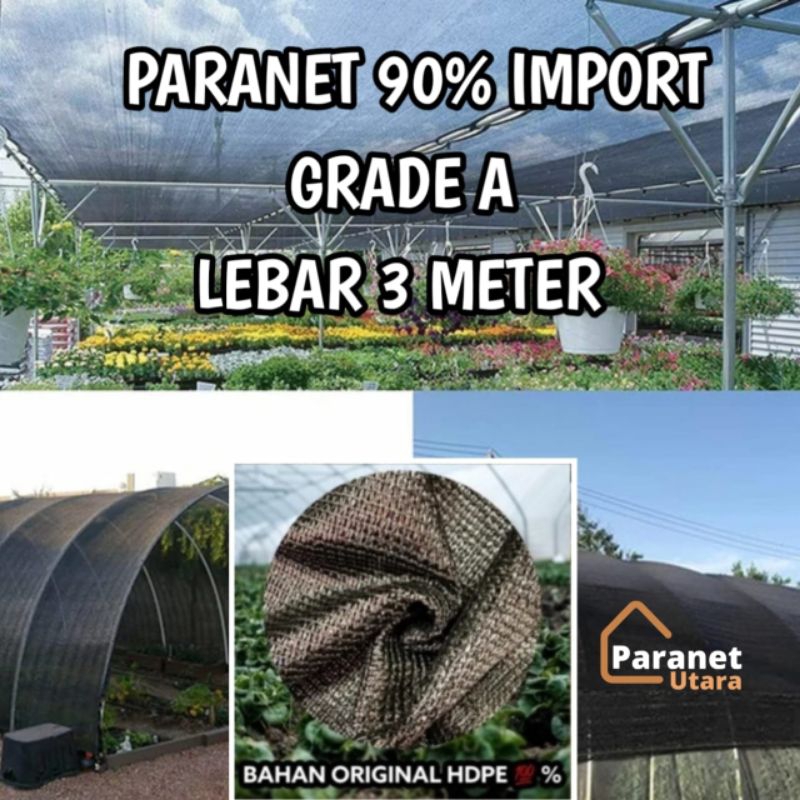 Jual Paranet 90% Lebar 3 Meter ( Eceran ) Grade A | Shopee Indonesia Jual Paranet 90% Lebar 3 Meter ( Eceran ) Grade A | Shopee Indonesia