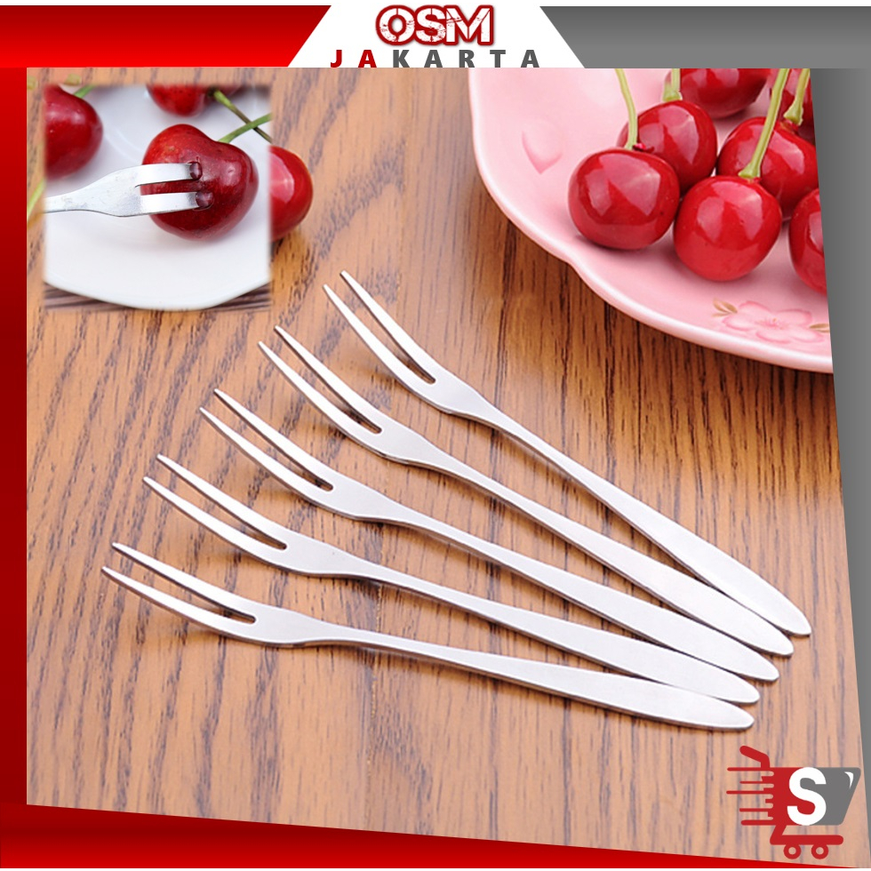 Jual OSM JKT H5844 Garpu Mini Stainless / Tusukan Stainless Mini Alat ...
