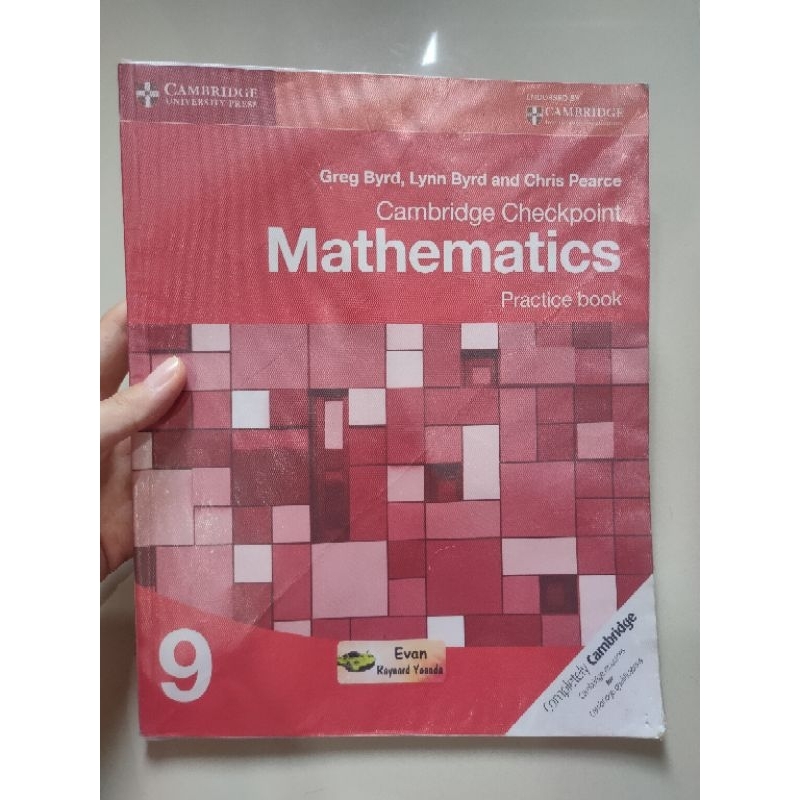 Jual Cambridge Checkpoint Mathematics 9 Practice book BEKAS | Shopee ...