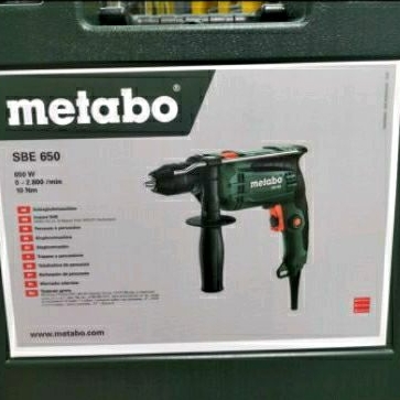 Jual Metabo Bor Listrik 13 MM Impact Drill SBE650 SBE 650 13MM With ...