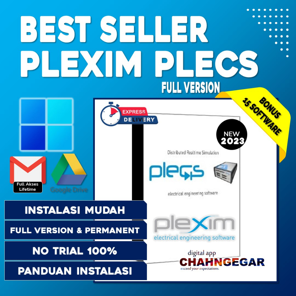 Jual Plexim Plecs 2024 Full Version Lifetime Software Electrical Engineering | Shopee Indonesia