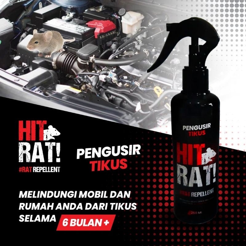 Jual SPRAY OBAT ANTI TIKUS HITRAT, PENGUSIR TIKUS KAP MESIN MOBIL ...