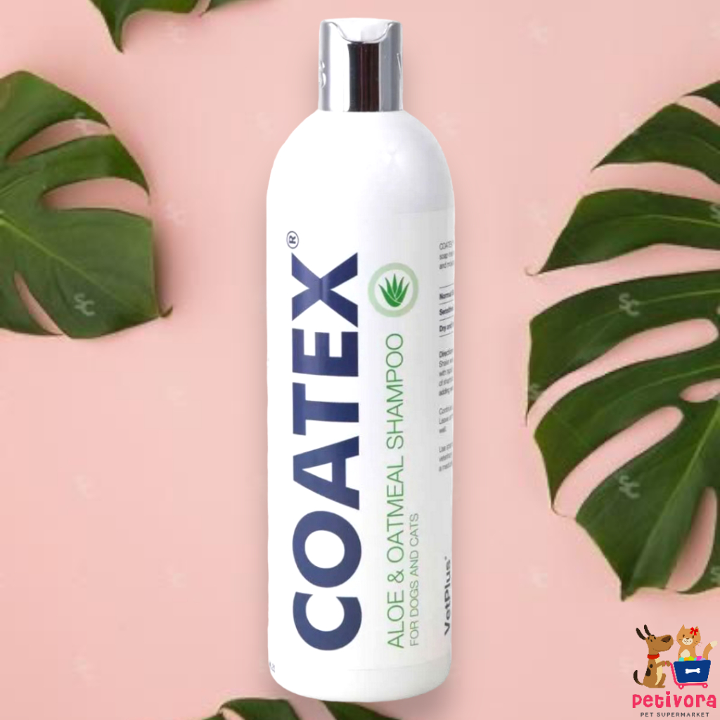 Jual Shampoo VetPlus Coatex Aloe Oatmeal Untuk Kucing Anjing 250ml Cat ...